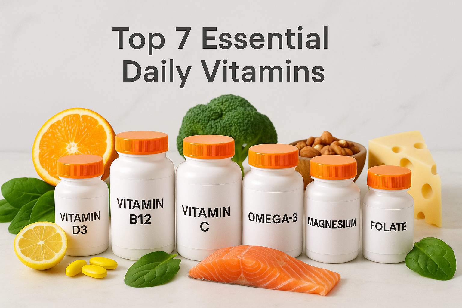 Top 7 Essential Vitamins You Should Take Daily – Bloom & Balance